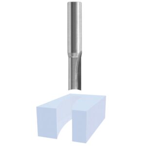 bosch 85993m solid carbide 3/8-inch x 1-1/4-inch straight double flute 1/2-inch shank router bit