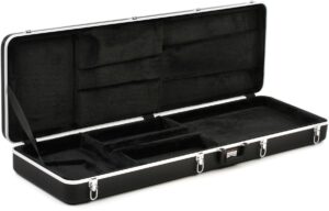 gator cases deluxe abs molded case for bass guitars (gc-bass)