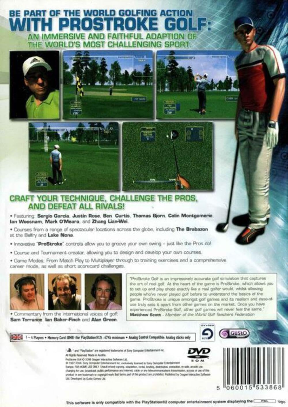 Pro Stroke Golf World Tour - PlayStation 2