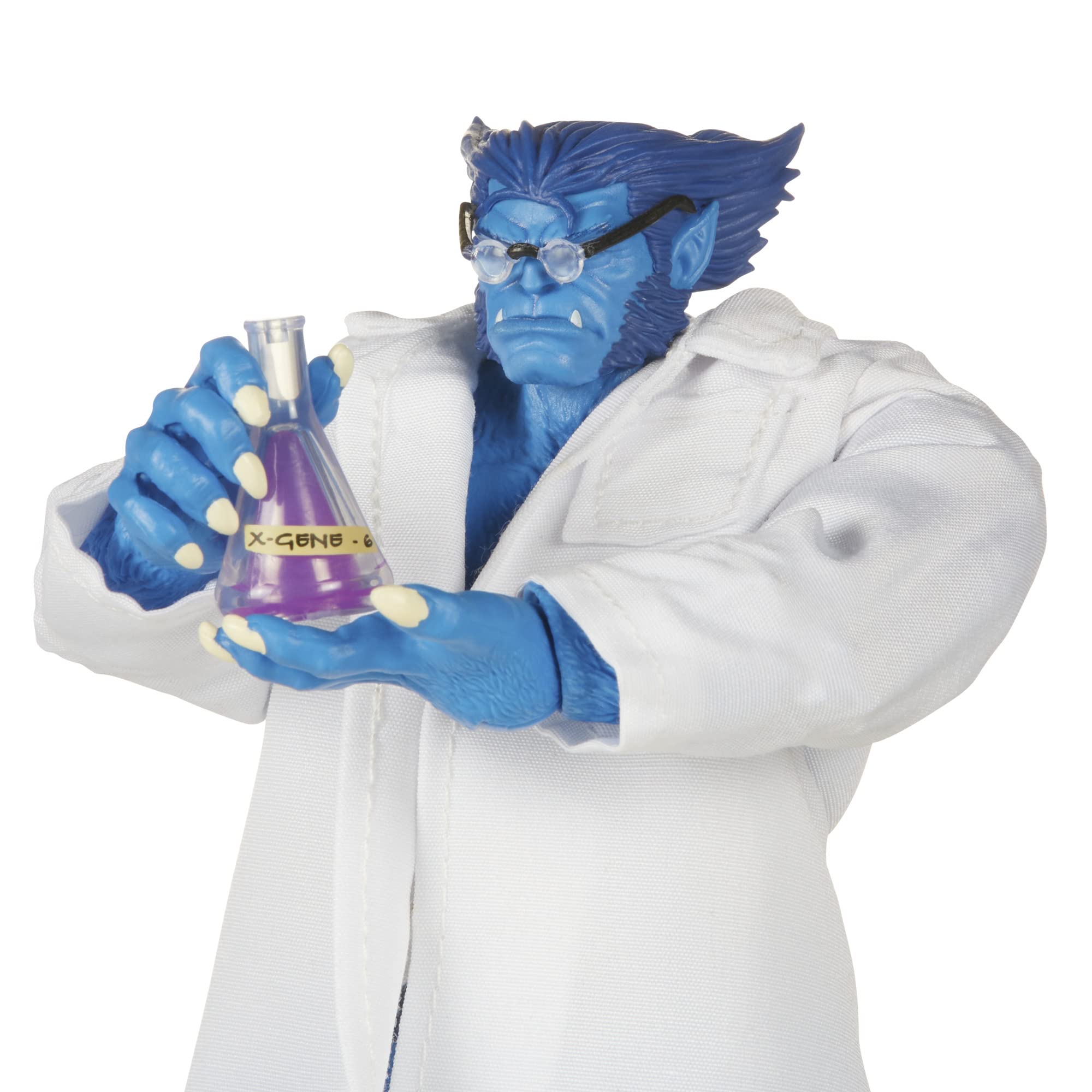 Marvel Legends Series X-Men Beast 6-inch Action Figure Toy, 4 YEARS+, 5 Accessories