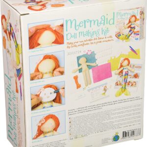 4M Mermaid Doll Making Kit, 8.5 inches