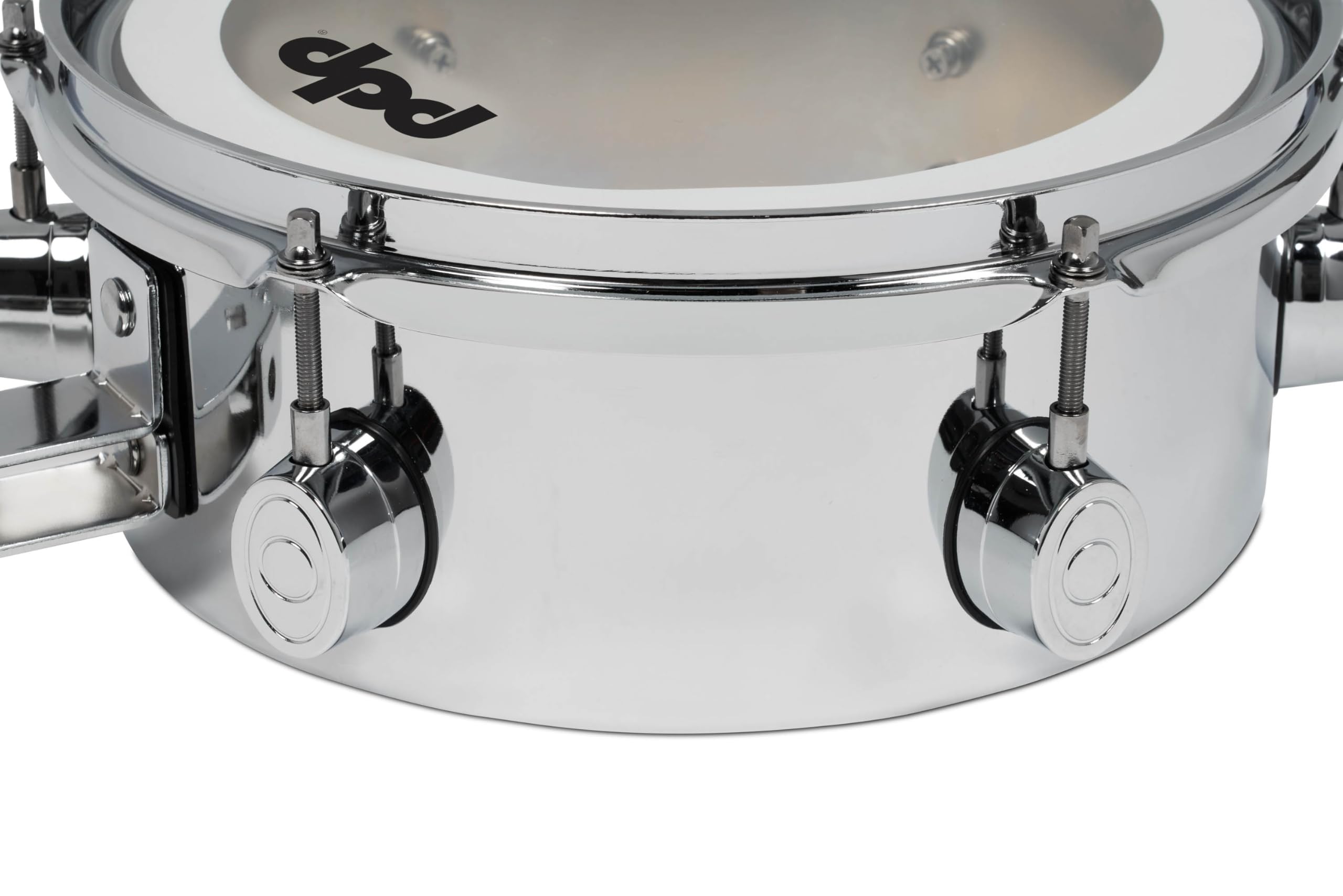 Pacific Drums by DW Mini Timbale, Chrome Plated Steel, 4X10