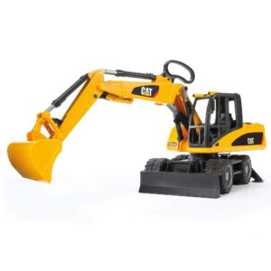 bruder 02446 cat small wheel excavator