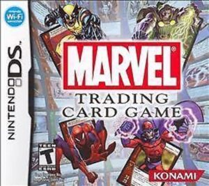 marvel trading card game - nintendo ds