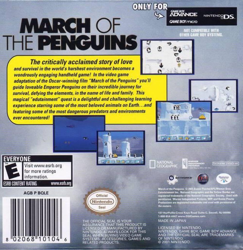 March Of The Penguins - Game Boy Advance