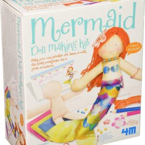 4M Mermaid Doll Making Kit, 8.5 inches