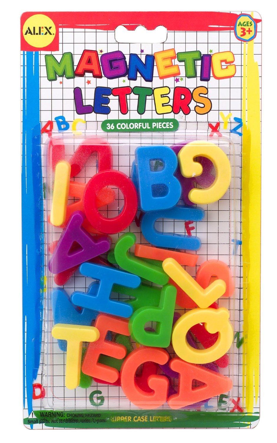 Alex Artist Studio Magnetic Letters Kids Art and Craft Activity