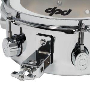 Pacific Drums by DW Mini Timbale, Chrome Plated Steel, 4X10