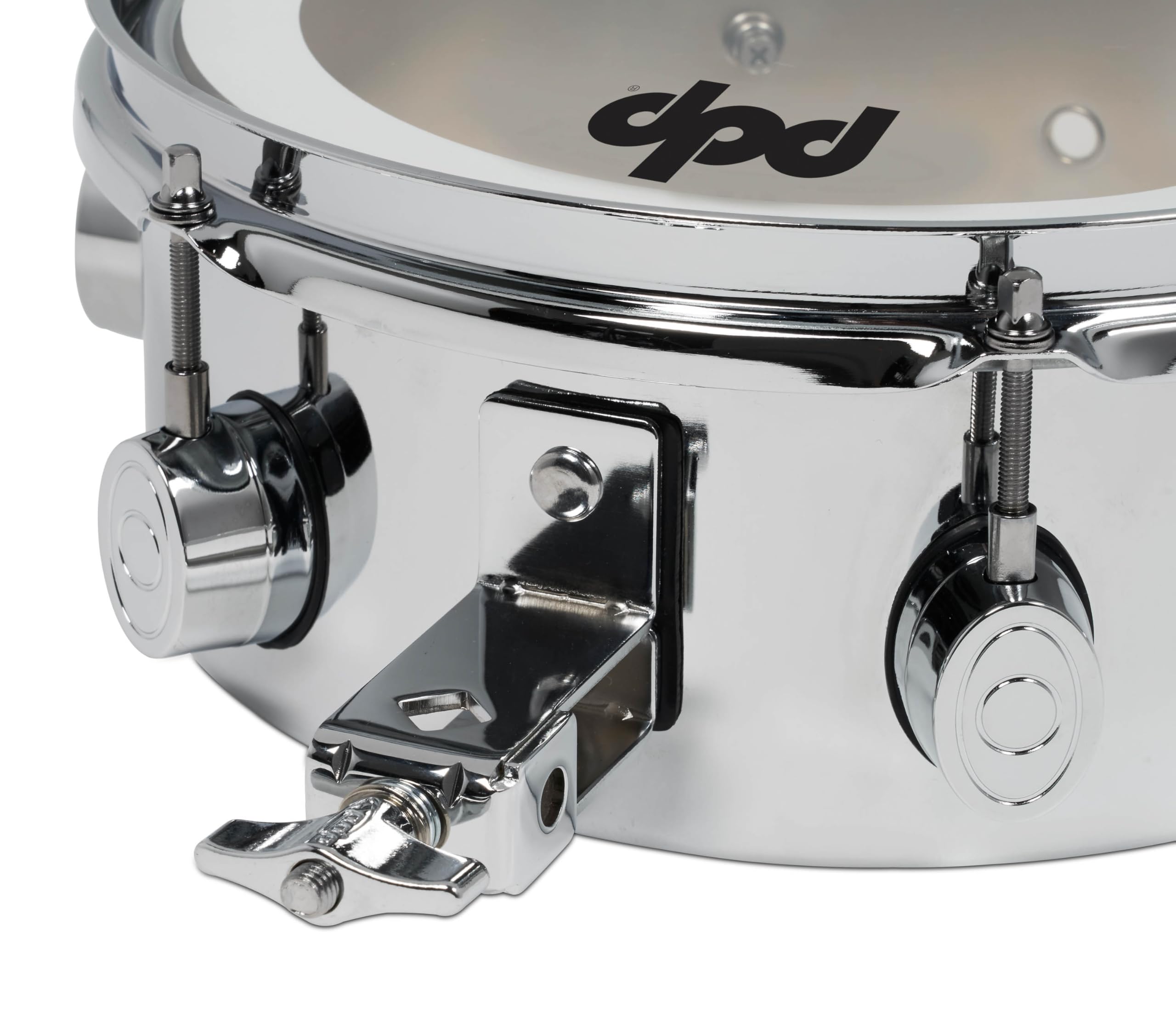 Pacific Drums by DW Mini Timbale, Chrome Plated Steel, 4X10