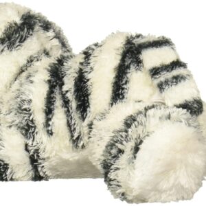 Aurora® Adorable Mini Flopsie™ Shazam™ Stuffed Animal - Playful Ease - Timeless Companions - White 8 Inches