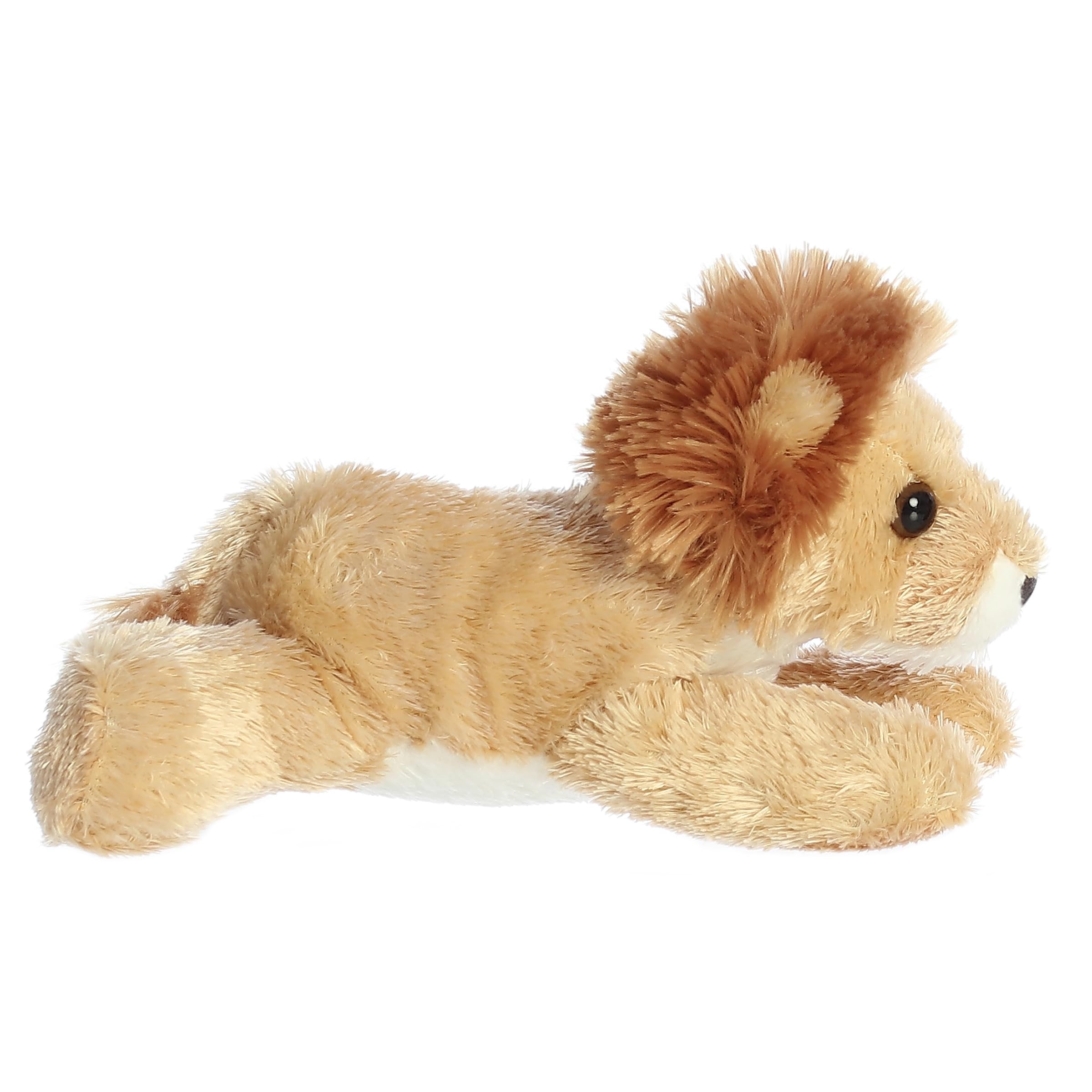 Aurora® Adorable Mini Flopsie™ Lionel™ Stuffed Animal - Playful Ease - Timeless Companions - Brown 8 Inches