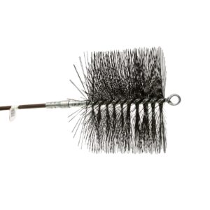 rutland 16410 round wire chimney sweep brush, 10-inch