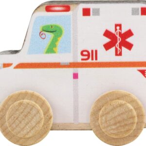 NameTrains Ambulance - Made in USA