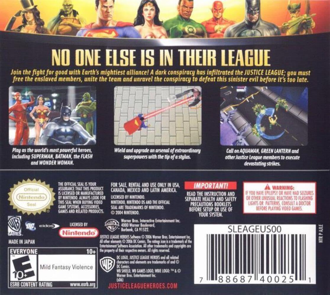 Justice League Heroes - Nintendo DS