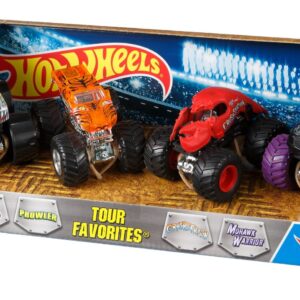 Hot Wheels Monster Jam Tour Favorites – Styles May Vary