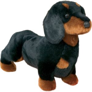 Douglas Spats Black & Tan Dachshund Dog Plush Stuffed Animal