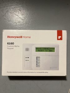 honeywell security 6160 ademco alpha display keypad