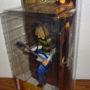 Kurt Cobain 7 inch Action Figure with Skyblue Guitar by NECA