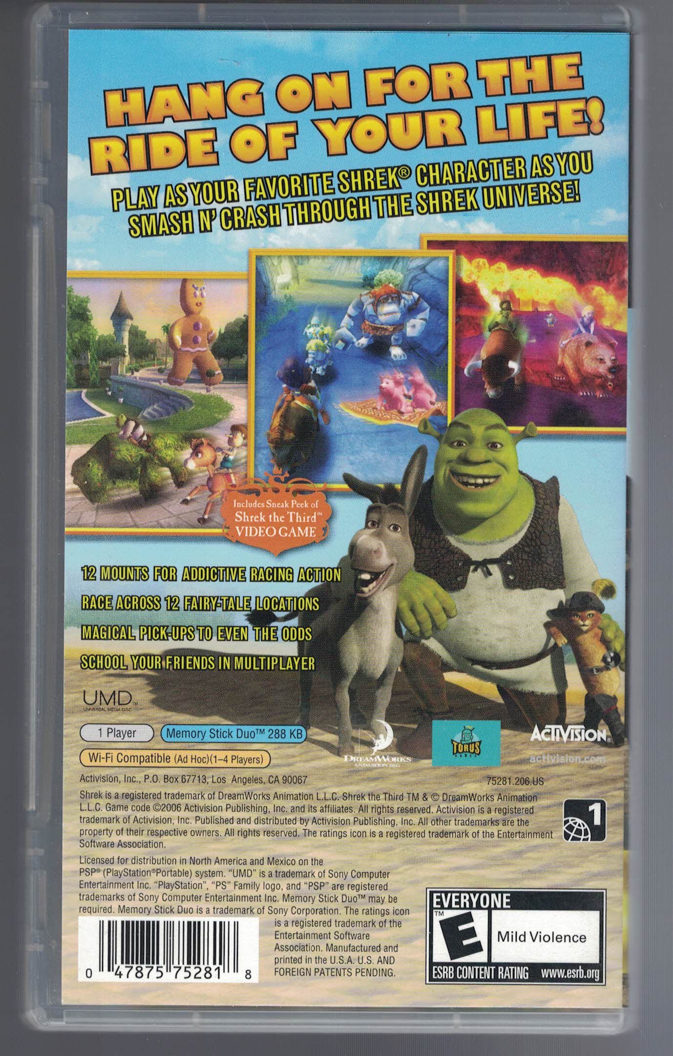 Shrek Smash & Crash - Sony PSP