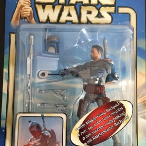 Hasbro Star Wars Saga 2002 Jango Fett Action Figure [Kamino Escape]