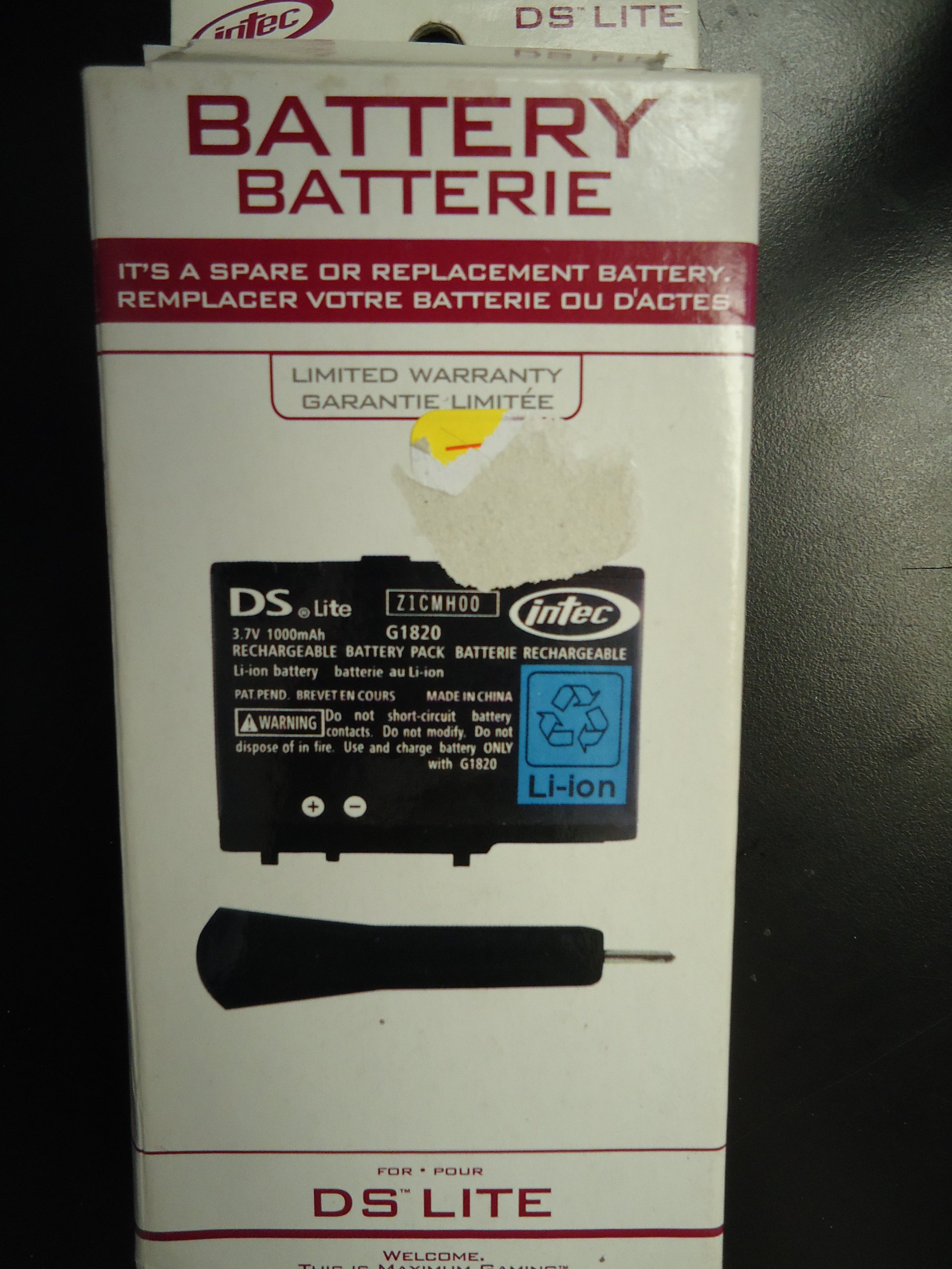 DS Lite Battery