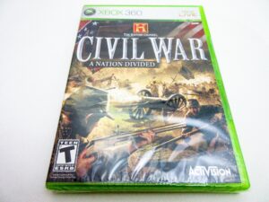 history channel civil war: a nation divided - xbox 360