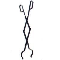 homebasix fireplace tongs 26", black