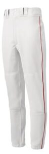 mizuno boys mizuno youth premier piped pant xl white navy, white-navy, x-large us