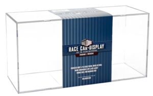 the original ballqube race car display case 1:24 scale die cast display case die cast box square clear memorabilia die cast race car holder