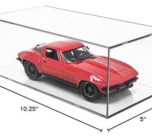 THE ORIGINAL BALLQUBE Race Car Display Case 1:24 Scale Die Cast Display Case Die Cast Box Square Clear Memorabilia Die Cast Race Car Holder