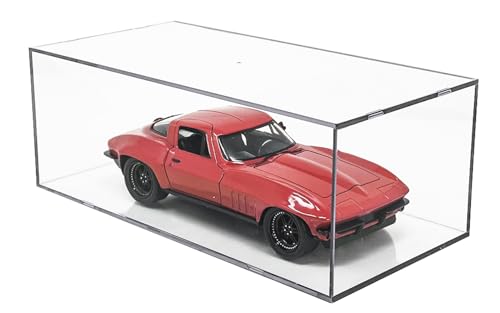 THE ORIGINAL BALLQUBE Race Car Display Case 1:24 Scale Die Cast Display Case Die Cast Box Square Clear Memorabilia Die Cast Race Car Holder