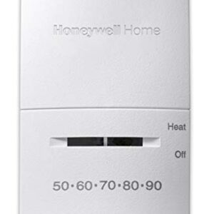 Honeywell Home CT53K Standard Millivolt Heat Only Manual Thermostat