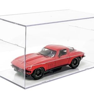 THE ORIGINAL BALLQUBE Race Car Display Case 1:24 Scale Die Cast Display Case Die Cast Box Square Clear Memorabilia Die Cast Race Car Holder