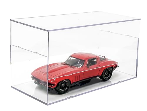 THE ORIGINAL BALLQUBE Race Car Display Case 1:24 Scale Die Cast Display Case Die Cast Box Square Clear Memorabilia Die Cast Race Car Holder