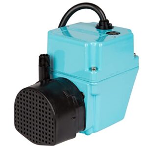 little giant 502103 300 gph 115-volt manual oil filled submersible aluminum direct drive submersible pump, blue, 2e-n