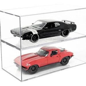 THE ORIGINAL BALLQUBE Race Car Display Case 1:24 Scale Die Cast Display Case Die Cast Box Square Clear Memorabilia Die Cast Race Car Holder