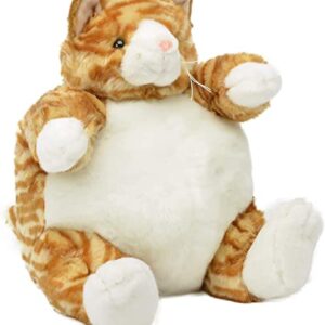 Unipak 9" Plumpee Orange Tabby Cat