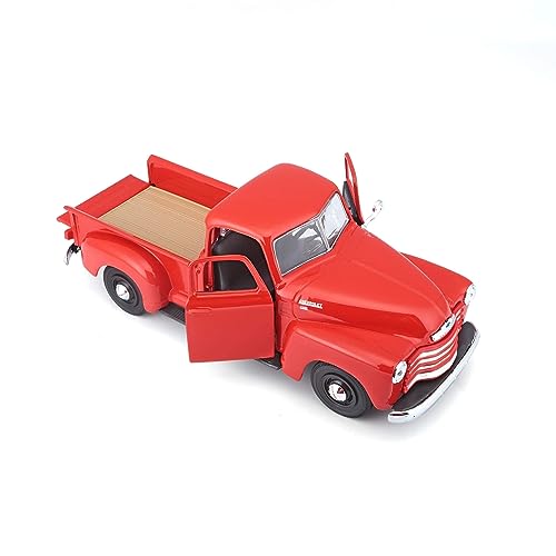 Maisto 1:25 Scale 1950 Chevrolet 3100 Pickup Diecast Truck Vehicle (Colors May Vary) , Red