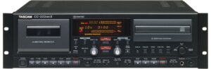 cd recorder & cassette combo cc222mkii