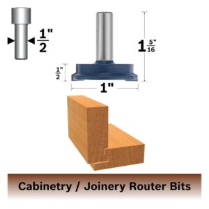 Bosch 84512M 1 In. x 17/32 In. Carbide Tipped Drawer Lock Joint Bit