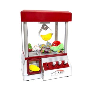 etna electronic arcade claw machine mini candy prize dispenser game with sound