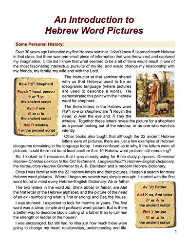 Hebrew Word Pictures: How Does the Hebrew Alphabet Reveal Prophetic Truths?