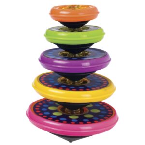 toysmith super stacking tops kit, for boys & girls ages 3+