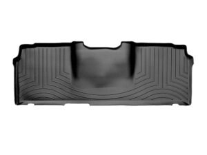 weathertech custom fit floorliners for ram truck 2500/3500, ram 2500/3500, ram truck 1500-2nd row (440123), black