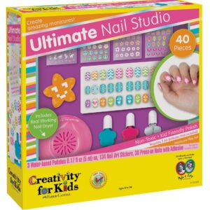 Creativity for Kids Ultimate Nail Studio Manicure Play Set