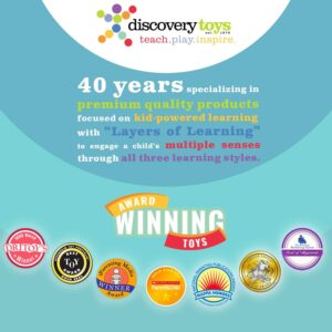 Discovery Toys BOOMERINGS Links to Attach Baby Toys to Stroller & Car Seat| Kid-Powered Learning | STEM Toy Early Childhood Development from Birth