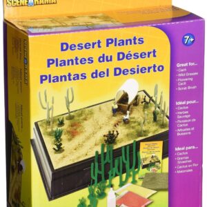 Woodland Scenics SP4124 Desert Plants Diorama Kit