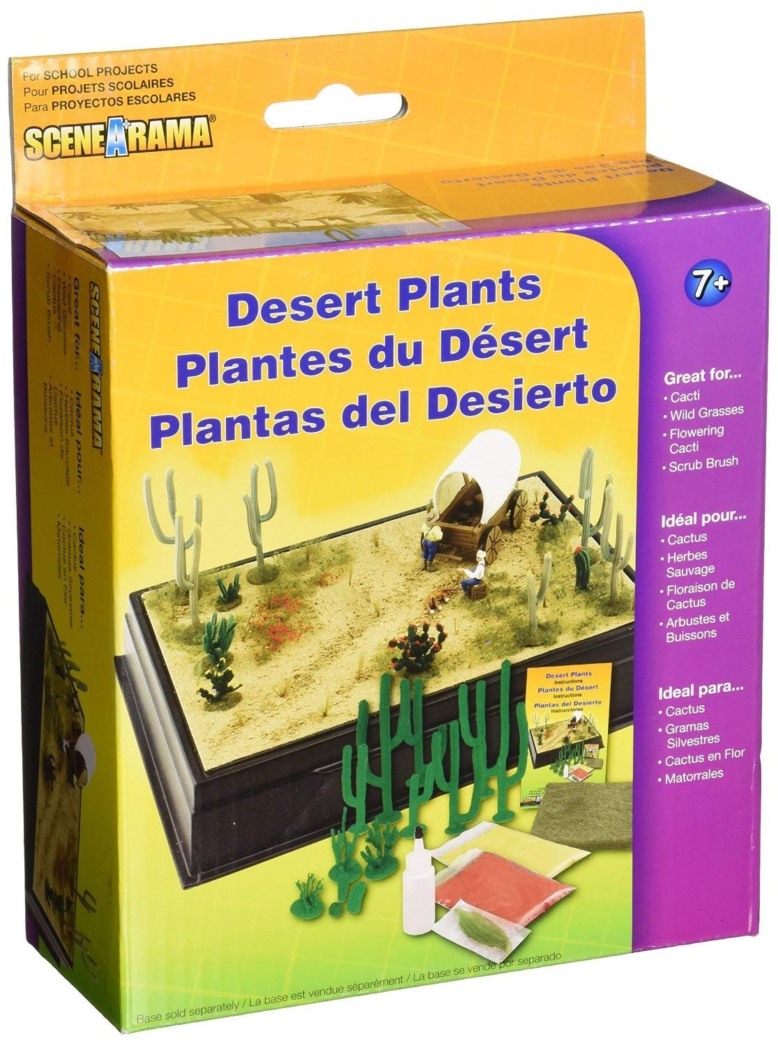 Woodland Scenics SP4124 Desert Plants Diorama Kit