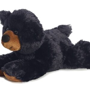 Aurora® Adorable Mini Flopsie™ Sullivan™ Stuffed Animal - Playful Ease - Timeless Companions - Black 8 Inches