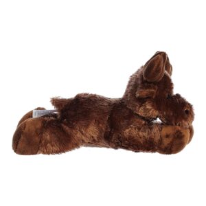 Aurora® Adorable Mini Flopsie™ Maxamoose™ Stuffed Animal - Playful Ease - Timeless Companions - Brown 8 Inches